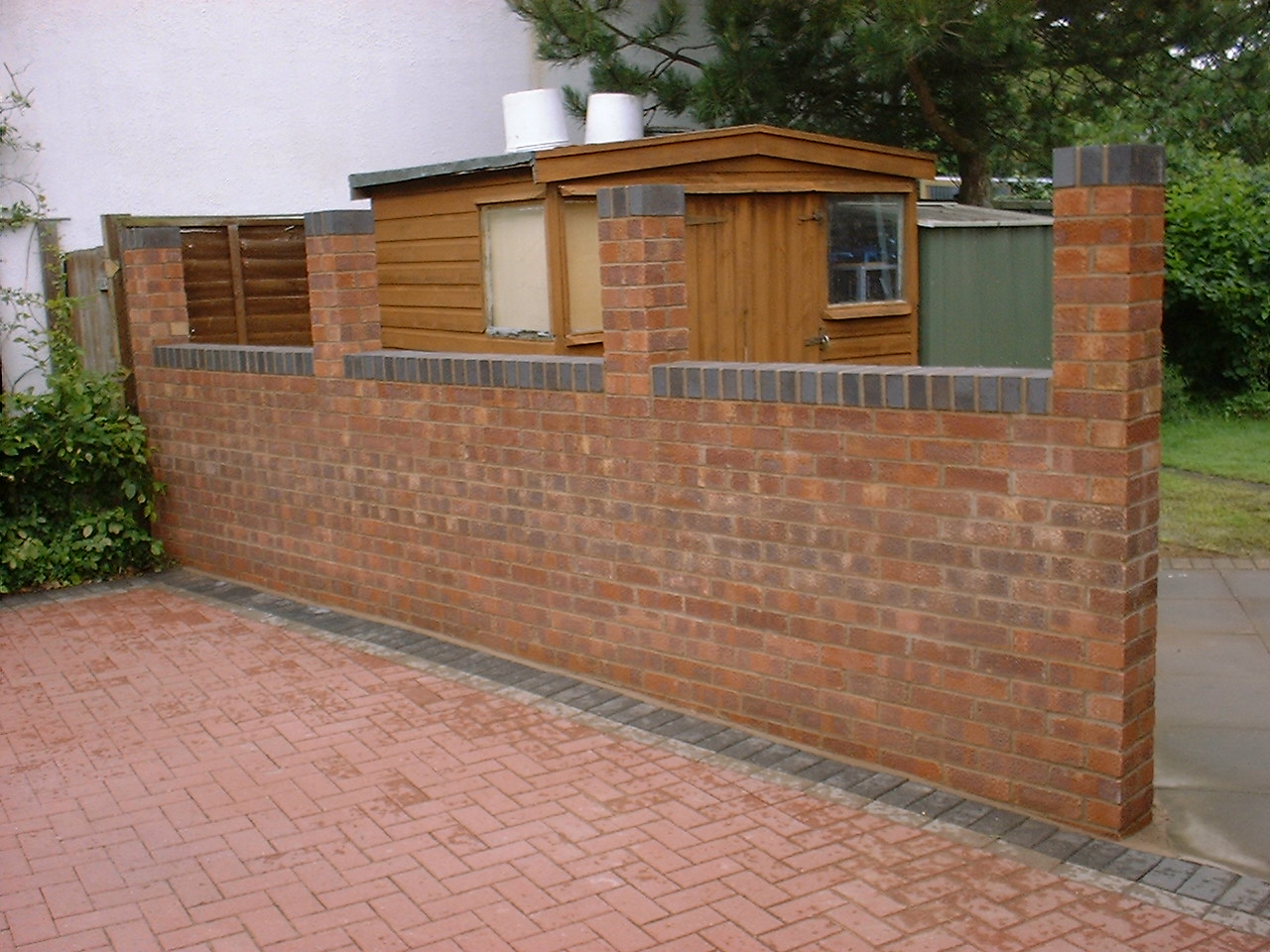 Brick, Block and Sleeper Retaining Walls Telford, Shropshire